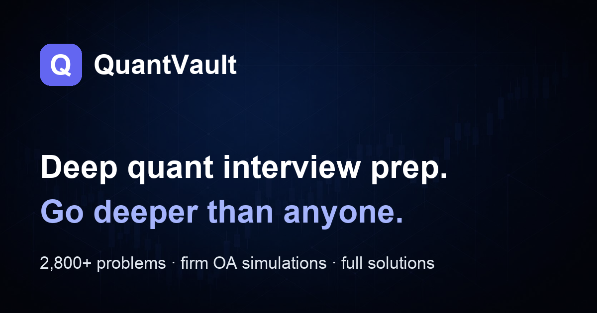 Optiver Online Assessment: Format, Mental Math & Free Practice — QuantVault